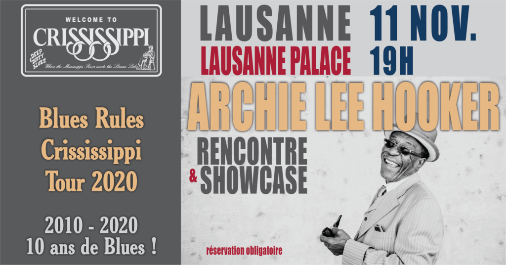 inscription - Archie Lee Hooker ⋆ Blues Rules