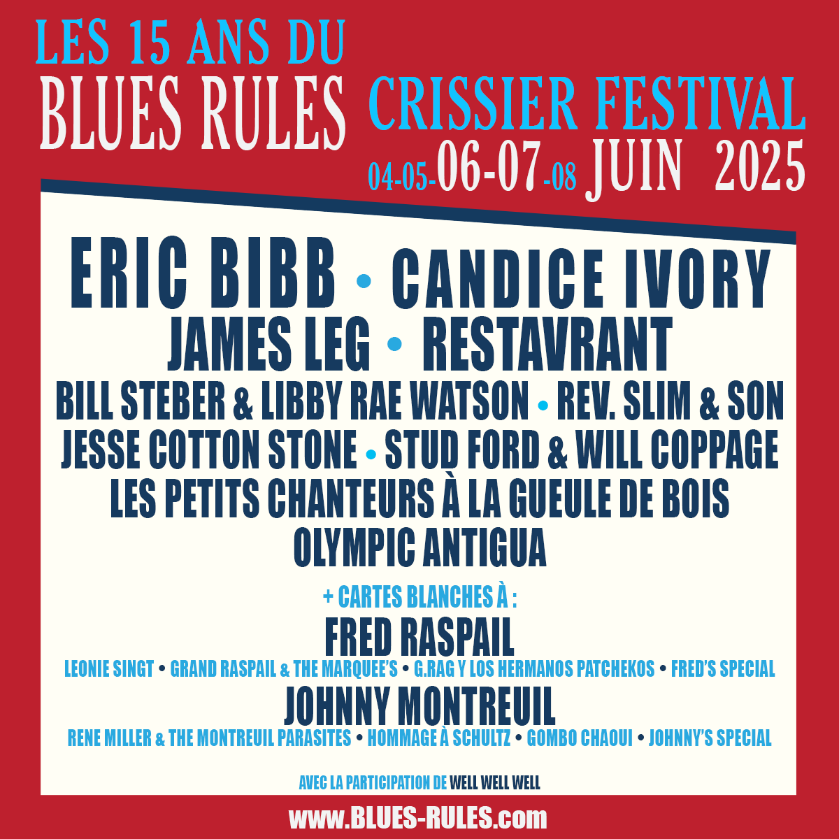 BILLETTERIE 2025 - Blues Rules Crissier Festival ⋆ Blues Rules
